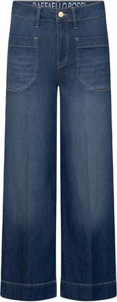 Raffaello Rossi Femme, Jeans, Bleu, Taille: 36 FR Sventy Wide Jeans