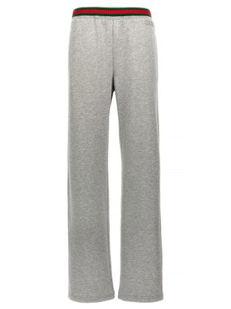 Gucci Pantalon de jogging &agrave; bande Web Gucci