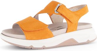 Gabor Damen Low-Top Sneaker, Frauen Halbschuhe,schnürschuhe,schnürer,straßenschuhe,Strassenschuhe,Sportschuhe,Mandarine,38.5 EU / 5.5 UK