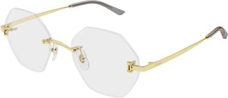 Cartier Sonnenbrillen - - Accessories - unisex - Gelb - 53 MM