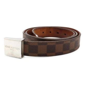 Louis Vuitton Pre-owned Canvas grtel - - Pre-owned - Damen - Braun - ONE SIZE
