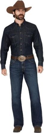 Wrangler Retro Relaxed Fit Boot Cut Jean, Trou Jackson, 31W x 30L Homme