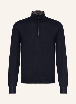 Fioroni Cashmere Fioroni Cashmere-Troyer Mit Seide blau
