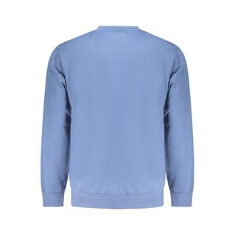 Timberland Logo-Embroidered Cotton Sweatshirt - Blue