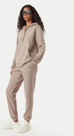 Emporio Armani Jogginganzug 7W000789 AF18880 U6100 Dunkelbeige Regular Fit