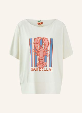Oui T-Shirt weiss
