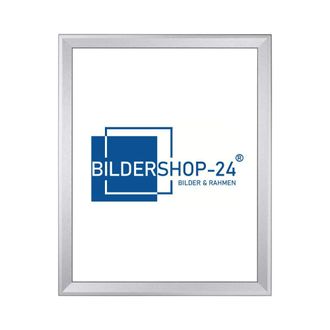 Bildershop-24 Bilderrahmen modern schmal PRIO 59,4X84cm (DIN A1) Alu geschliffen Rahmen f&uuml;r Bilder Urkunden Poster Farbe & Gr&ouml;&szlig;e w&auml;hlbar