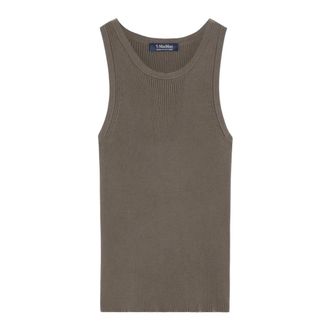Max Mara Amburgo Top - - Tops - Damen - Grau - M