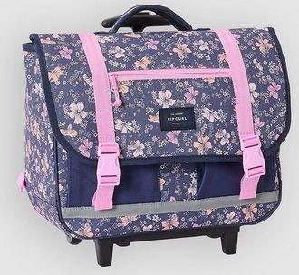 Rip Curl Wheeled Satchel 17L Mixed Travel Bag navy pink