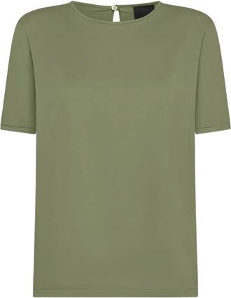 Roberto Ricci Design Rrd, Femme, Tops, Vert, Taille: 50 FR Oxford Gdy Shirty