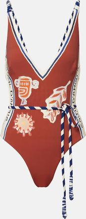 Alemais Al&eacute;mais Bedruckter Badeanzug Soleil DAmour