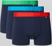 Happy Socks Trunks mit elastischem Bund im 3er-Pack