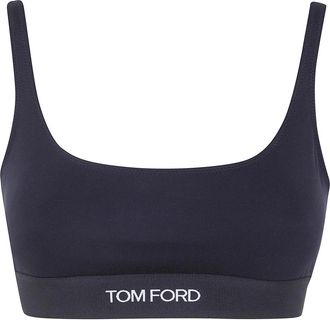 Tom Ford Femme, Sport, Bleu, Taille: 38 FR Modal Signature Bralette