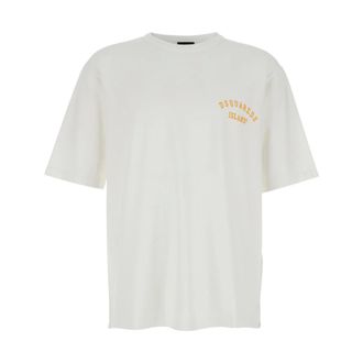 Dsquared2 Herren, Oberteile, Wei&szlig;, SGr&ouml;&szlig;e