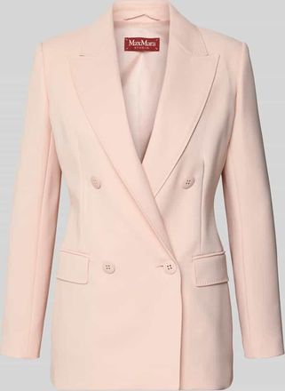 Max Mara Regular Fit Longblazer aus reiner Schurwolle