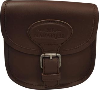 Napapijri Femme, Sacs, Brun, Taille: ONE Size 15x16x9 Cm Marrone Donna