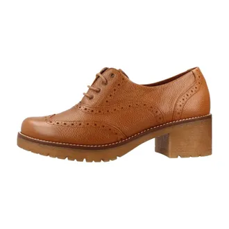 Pitillos Pitillos, Femme, Chaussures, Brun, Taille: 39 EU Chaussure &agrave; lacets Ingles