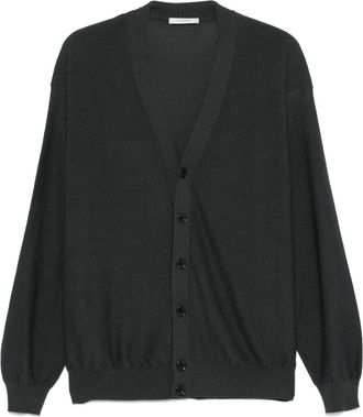 Christophe Lemaire cardigan à design torsadé - Gris