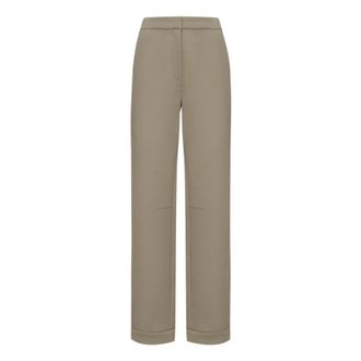 Max Mara Weite Hosen - - Trousers - Damen - Gr&uuml;n - S