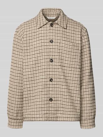 Selected Oversized Hemdjacke aus Woll-Mix Modell REGARI