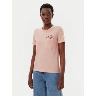 Only T-Shirt Polly 15317989 Rosa Regular Fit