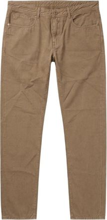 Incotex Slim-Fit-Chino-Hose - - Trousers - Herren - Braun - W31