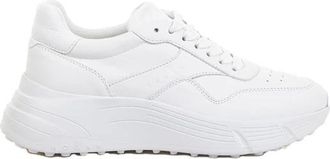 Hogan Femme, Chaussures, Blanc, Taille: 40 EU Baskets Basses en Cuir