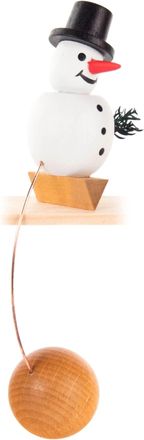 Dregeno Seiffen eG Schaukelfigur Schneemann