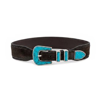Alberto Luti Homme, Accessoires, Brun, Taille: 100 CM Ceinture Western 726/35