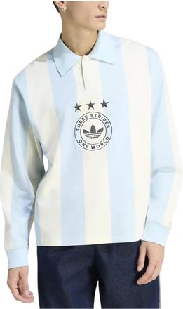 adidas Homme, Tops, Multicolore, Taille: 2XL Polo &agrave; Manches Longues Graphique