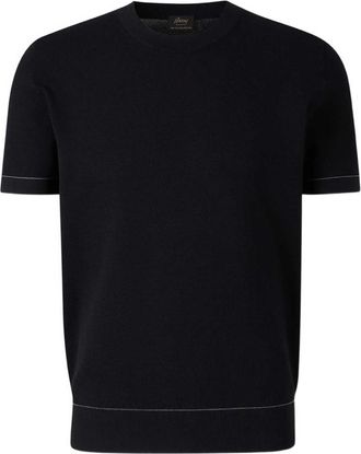 Brioni Crew-neck Short-sleeve T-shirt