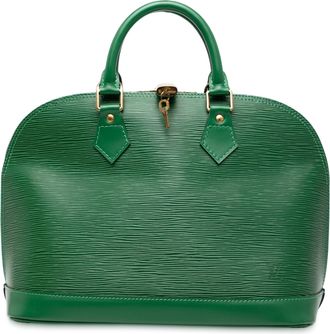 Louis Vuitton Green Epi Alma PM