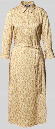 Joop Flie&szlig;endes Freizeitkleid mit Allover-Muster Modell 263D32Diandra2