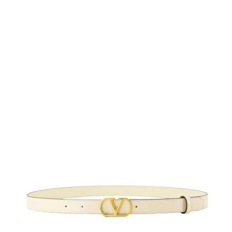 Valentino Garavani Femme, Accessoires, Blanc, Taille: 90 CM VLogo Signature Belt