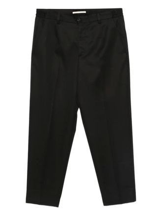 BRIGLIA 1949 pantalon &agrave; fermeture boutonn&eacute;e - Noir