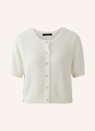 Oui Strickjacke weiss