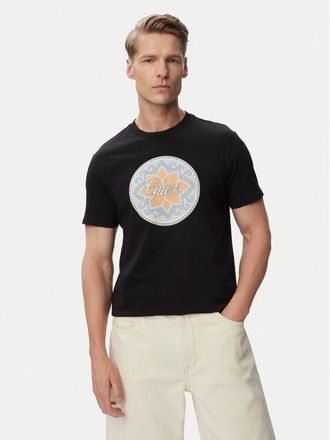 Guess T-Shirt M6GI48 K3583 Schwarz Regular Fit