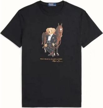 Ralph Lauren Homme, Tops, Noir, Taille: S Ralph Lauren - Hauts > T-Chemises