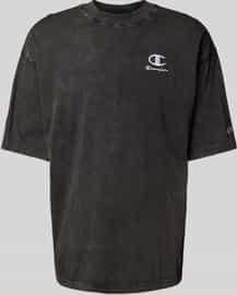 Champion Relaxed Fit T-Shirt mit Label-Stitching
