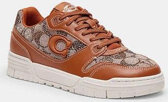Coach Soho Sneaker Aus Signature-Jacquard Mit Kristallen