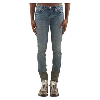 Purple Homme, Jeans, Bleu, Taille: W31 Jean Skinny Bronze en Indigo