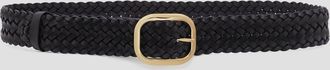 Gerard Darel Ceinture tress&eacute;e en cuir - AMARA - Marron