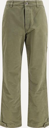 Off-white Racing Staff cotton gabardine Pants Male 48