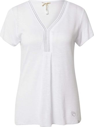Key Largo Damen Vicky v-Neck T-Shirt, White (1000), XS