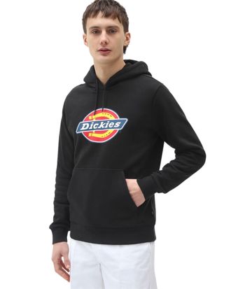 Dickies Herren Icon Logo Hoodie Sweatshirt, Schwarz, XS EU