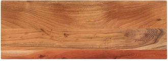 vidaXL Dessus de table 90x30x3,8 cm rectangulaire bois massif dacacia vidaXL