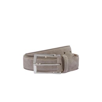 Scarosso Klassischer grauer G&uuml;rtel - - Accessories - Herren - Beige - 105 CM