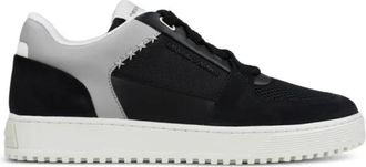 Emporio Armani Homme, Chaussures, Noir, Taille: 41 EU Baskets