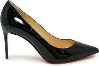 Christian Louboutin Hohe Schuhe - Black Patent Kate 85 Pumps - Gr. 36 (EU) - in Schwarz - für Damen