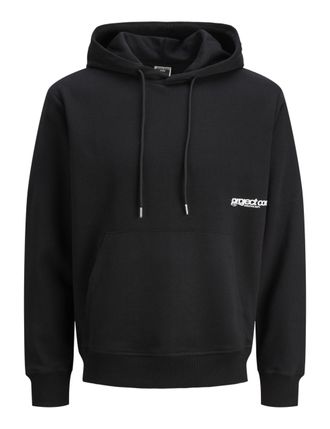 Jack & Jones Jcounion Minimal Print Sweat Hood